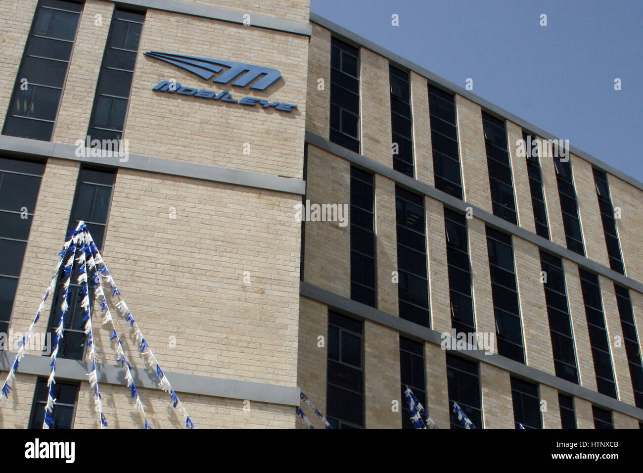FILE - The offcies of the Israeli automotive supplier Mobileye ...