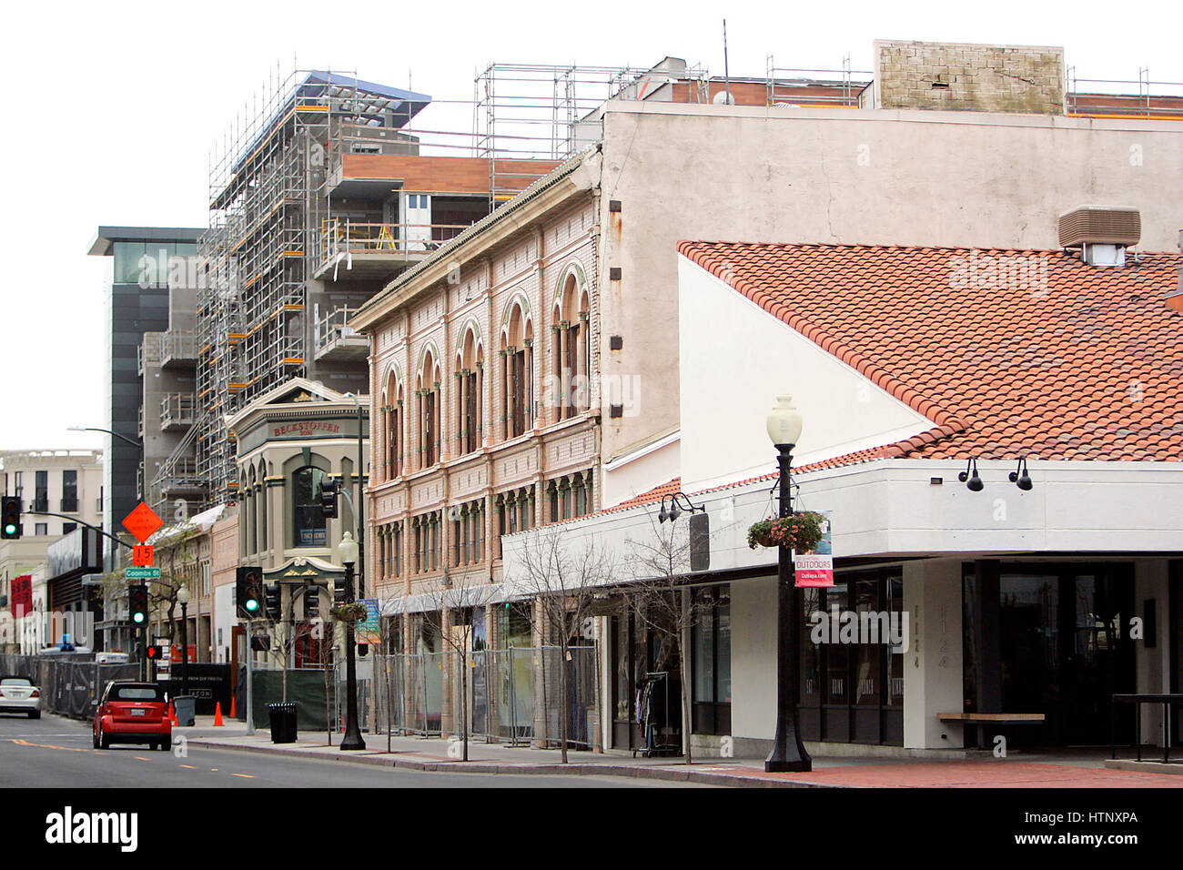 Napa, CA, USA. 10th Mar, 2017. Being the tallest building in Napa, the ...