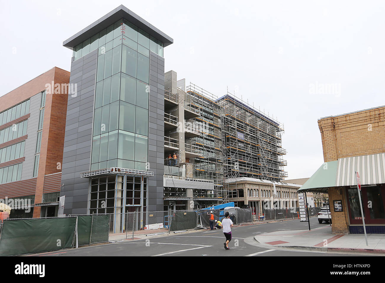 Napa, CA, USA. 10th Mar, 2017. Being the tallest building in Napa, the ...