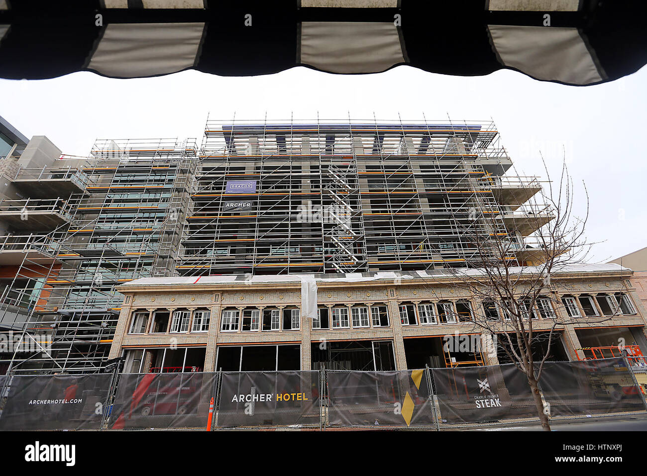 Napa, CA, USA. 10th Mar, 2017. Being the tallest building in Napa, the ...