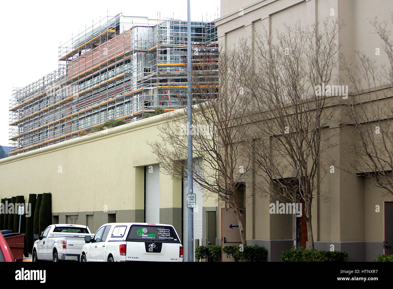 Napa, CA, USA. 10th Mar, 2017. Being the tallest building in Napa, the ...