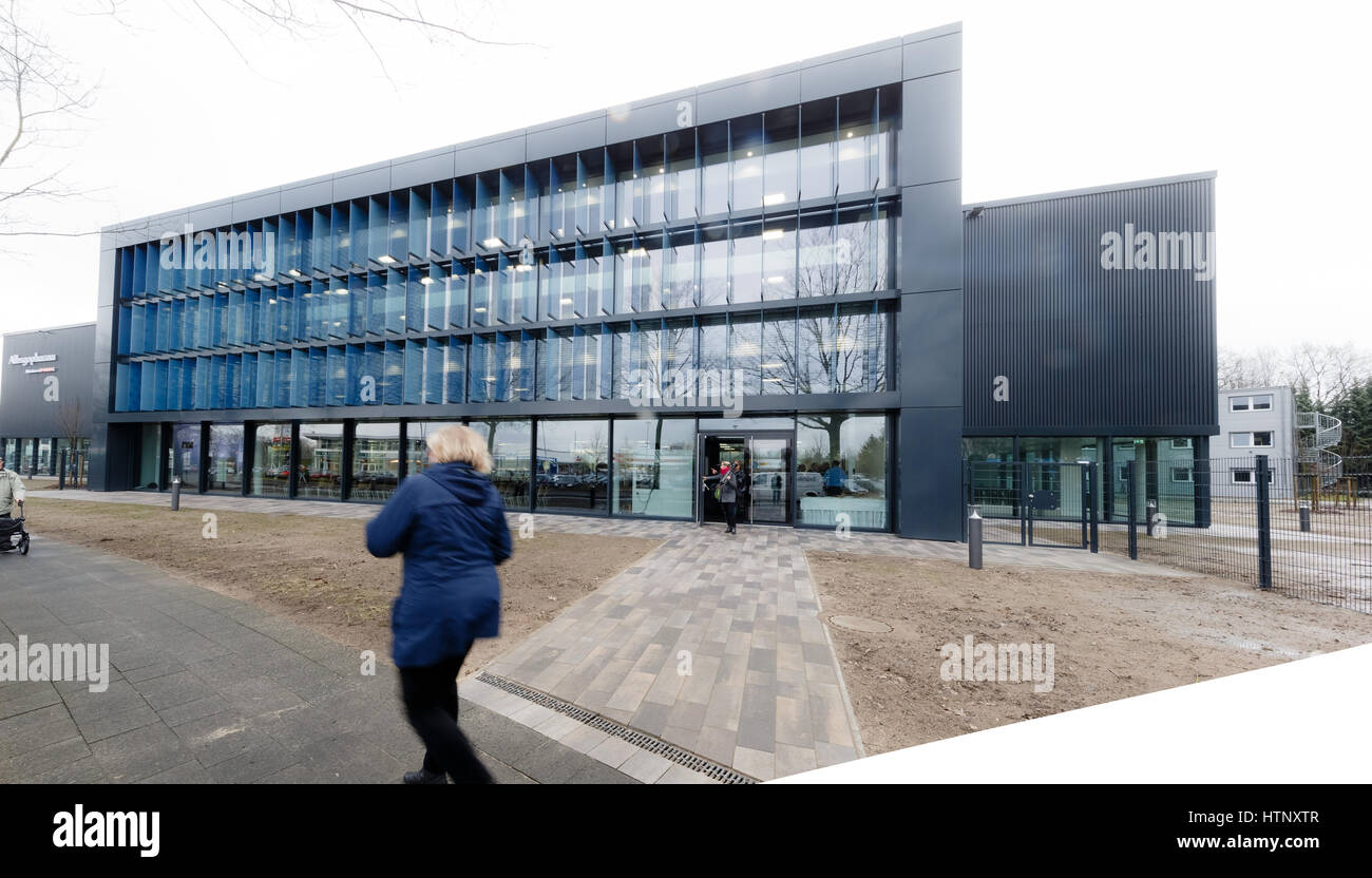 Reinbek, Germany. 2nd Mar, 2017. View of the company building of the ...