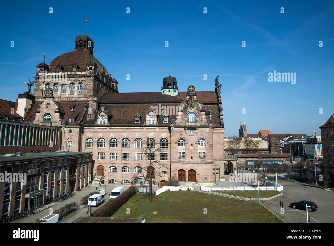 Nuremberg, Germany. 13th Mar, 2017. View of the opera house of the ...