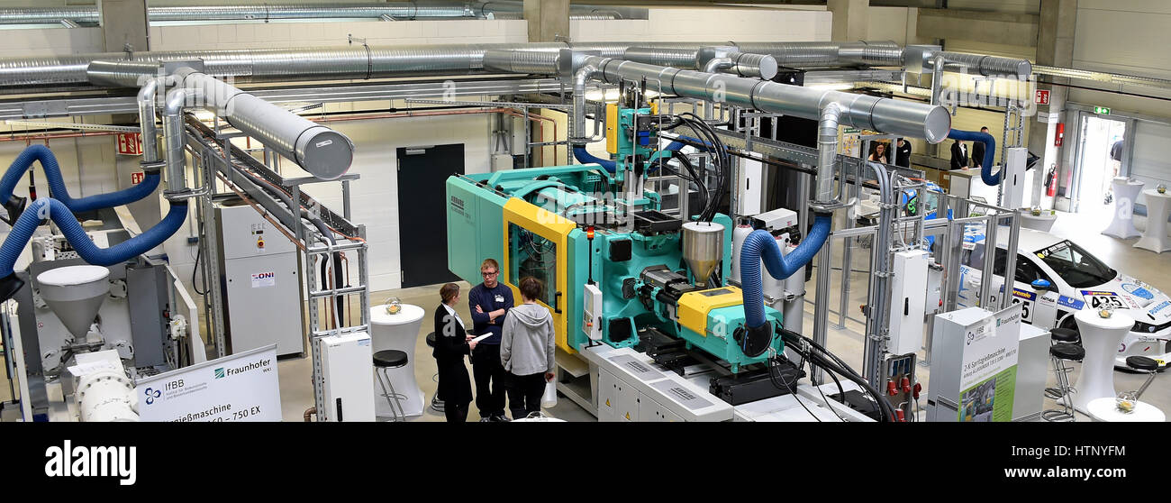 Hanover-Ahlem, Germany. 13th Mar, 2017. Machines for the production and ...