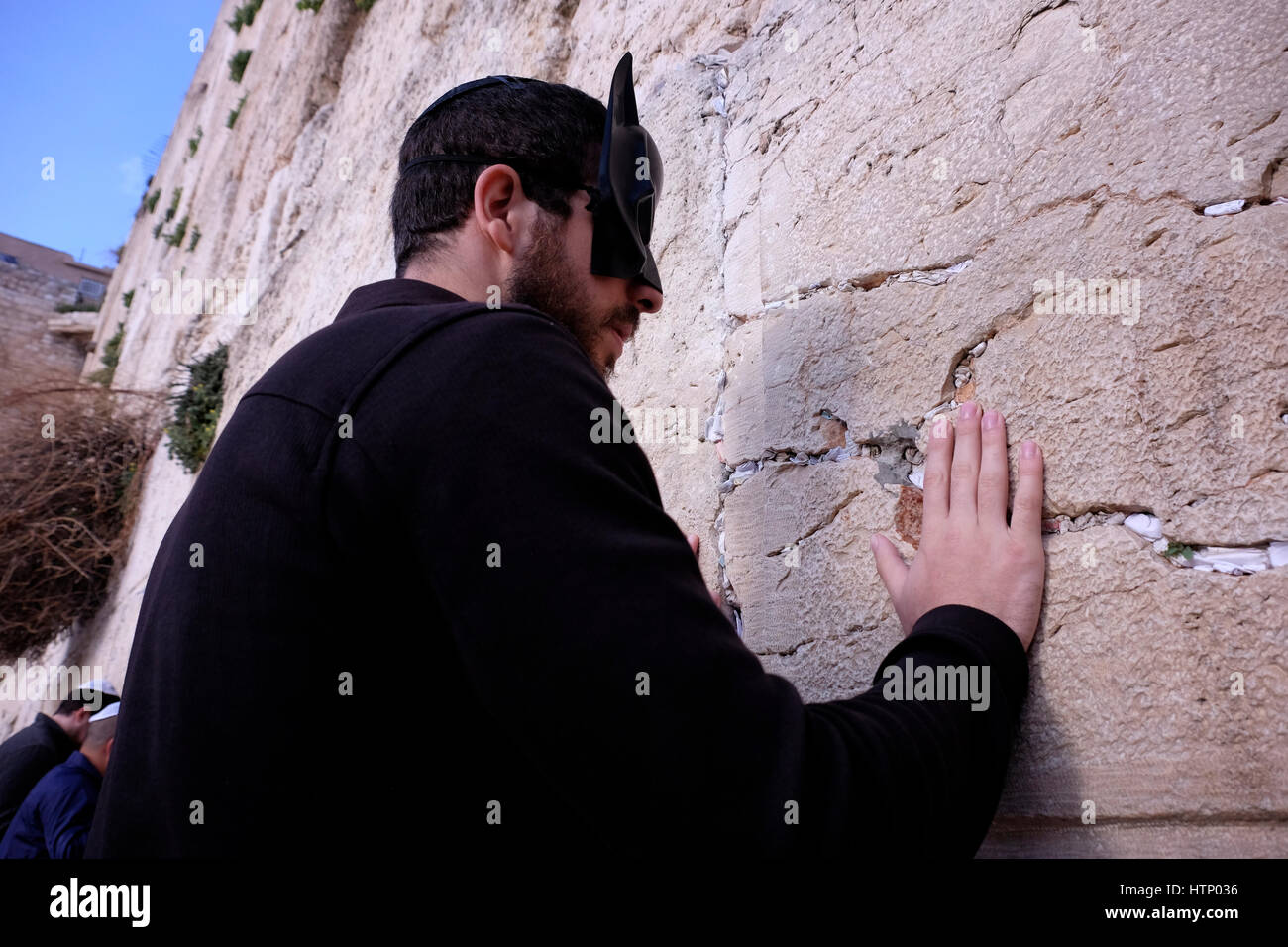 Jewish festival purim western wall hi-res stock photography and images ...
