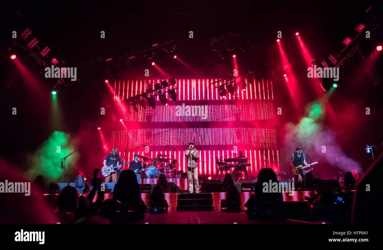 Hanover, Germany. 10th Mar, 2017. The rock band 'Fury In The ...