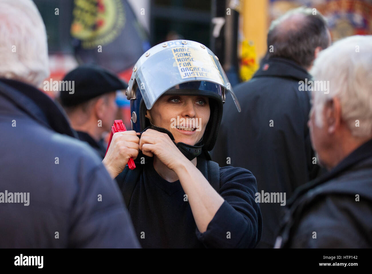 Orgreave helmet hi-res stock photography and images - Alamy