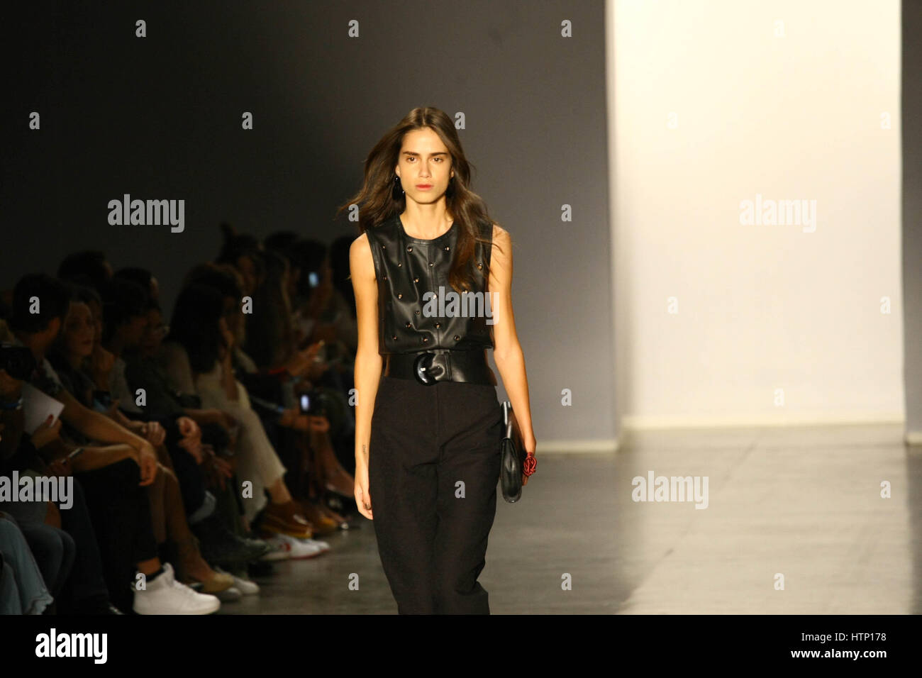 SÃO PAULO, SP - 13.03.2017: SPFW N43 - Parade brand Lilly Sarti, during ...