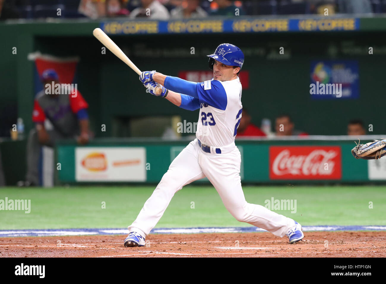 Tokyo, Japan. 12th Mar, 2017. Sam Fuld (ISR) WBC : 2017 World Baseball ...