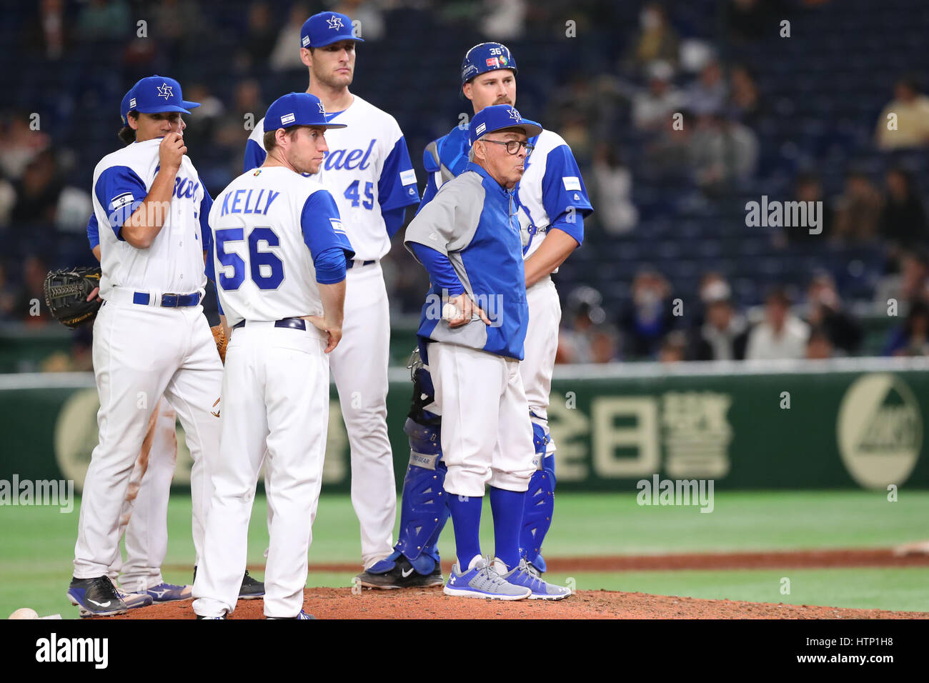 Tokyo, Japan. 12th Mar, 2017. Jerry Weinstein (ISR) WBC : 2017 World Baseball Classic Second ...