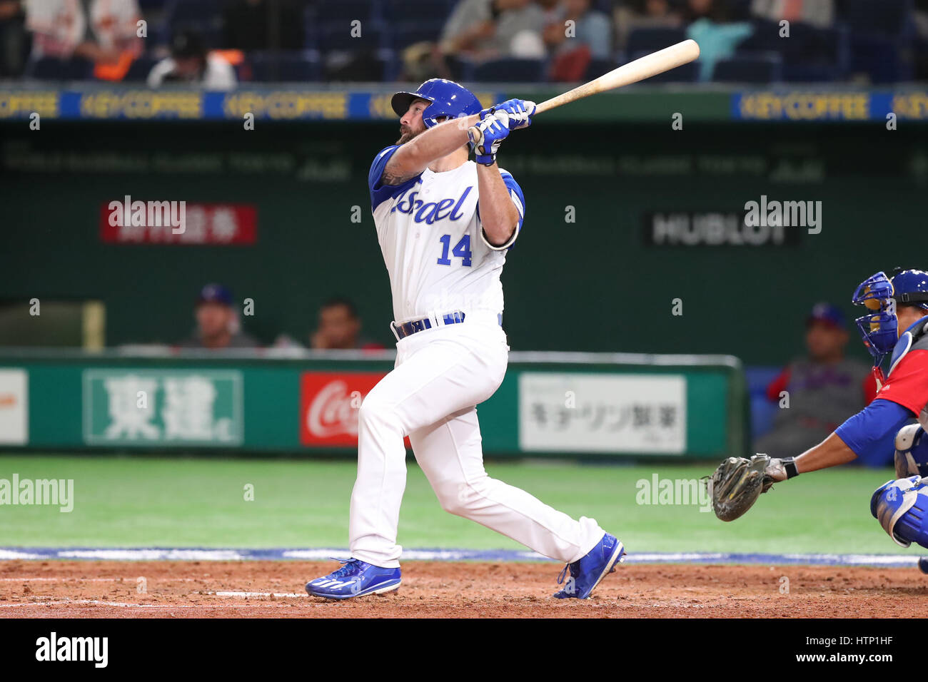 Tokyo, Japan. 12th Mar, 2017. Cody Decker (ISR) WBC : 2017 World ...