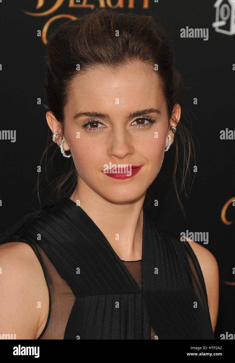 NEW YORK, NY - March 13 : Emma Watson attends the 'Beauty And The Beast ...