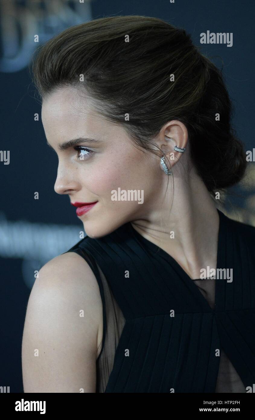 New York, NY, USA. 13th Mar, 2017. Emma Watson at arrivals for Disney's ...