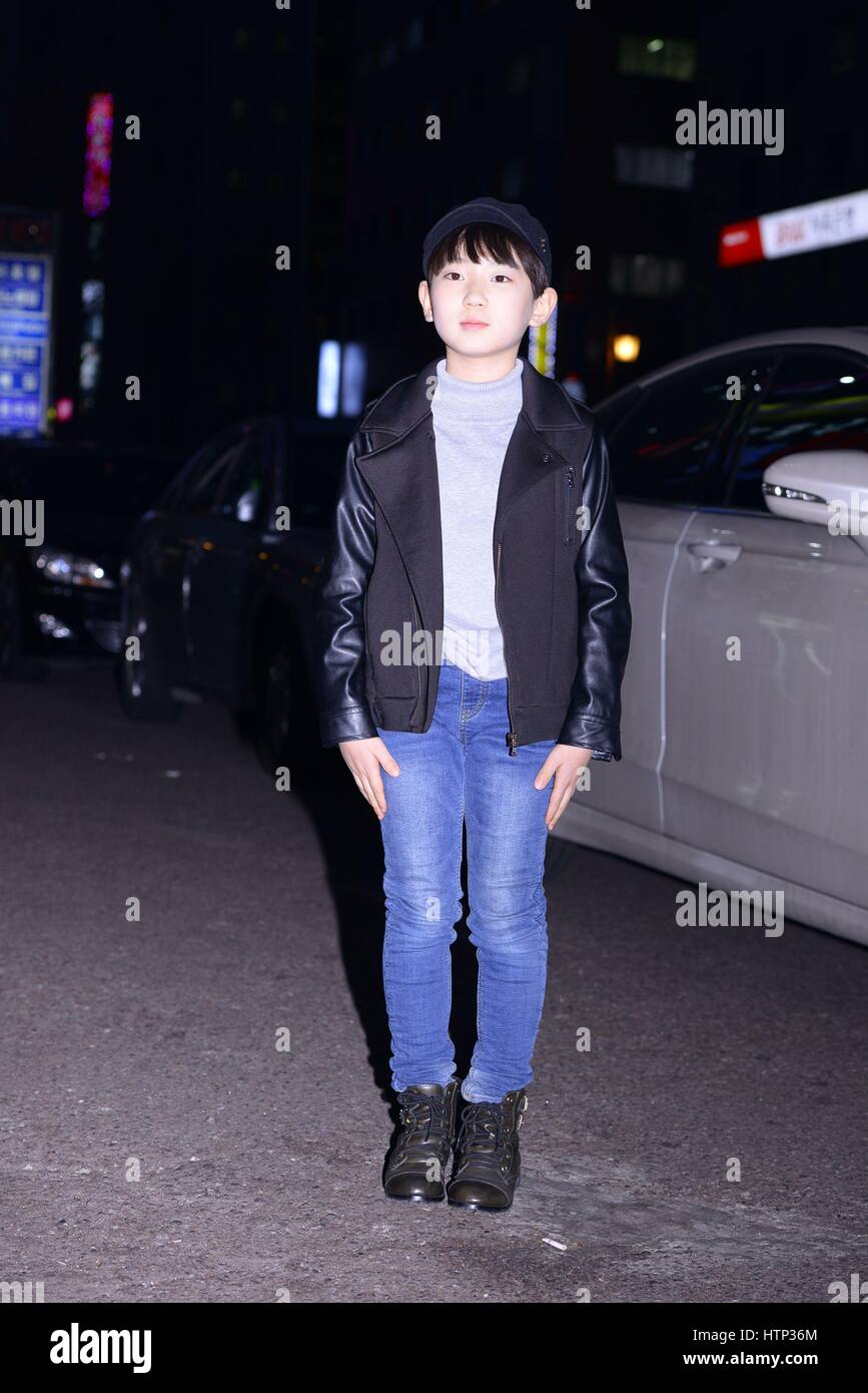 Seoul, Korea. 13th Mar, 2017. Hyuk Jang, Ha na Lee, Kim Jae Wook, Seong ...