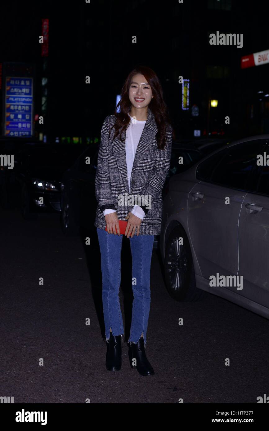 Seoul, Korea. 13th Mar, 2017. Hyuk Jang, Ha na Lee, Kim Jae Wook, Seong ...