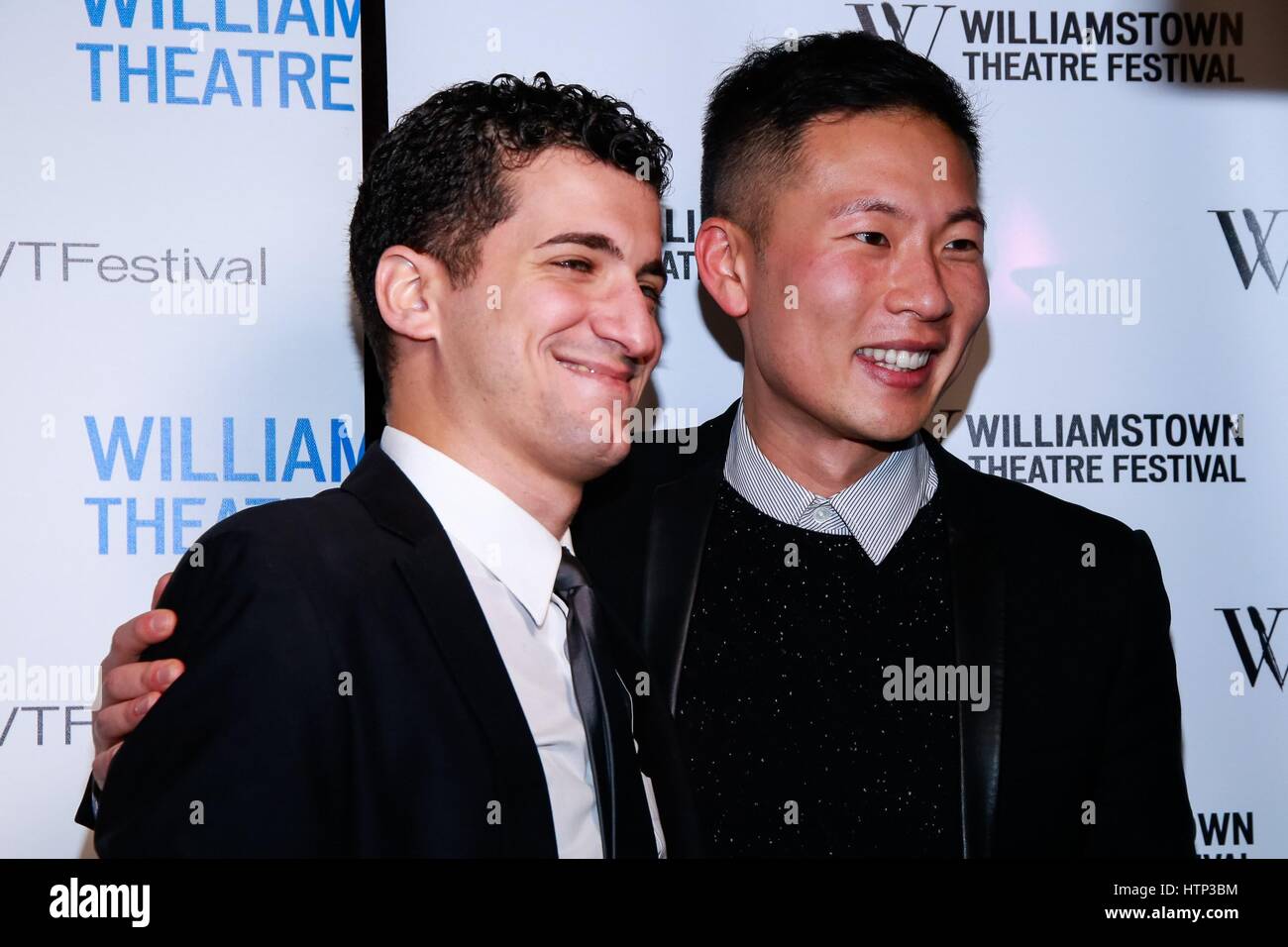 New York, NY, USA. 13th Mar, 2017. Danny Sharon, Jason Kim at arrivals ...