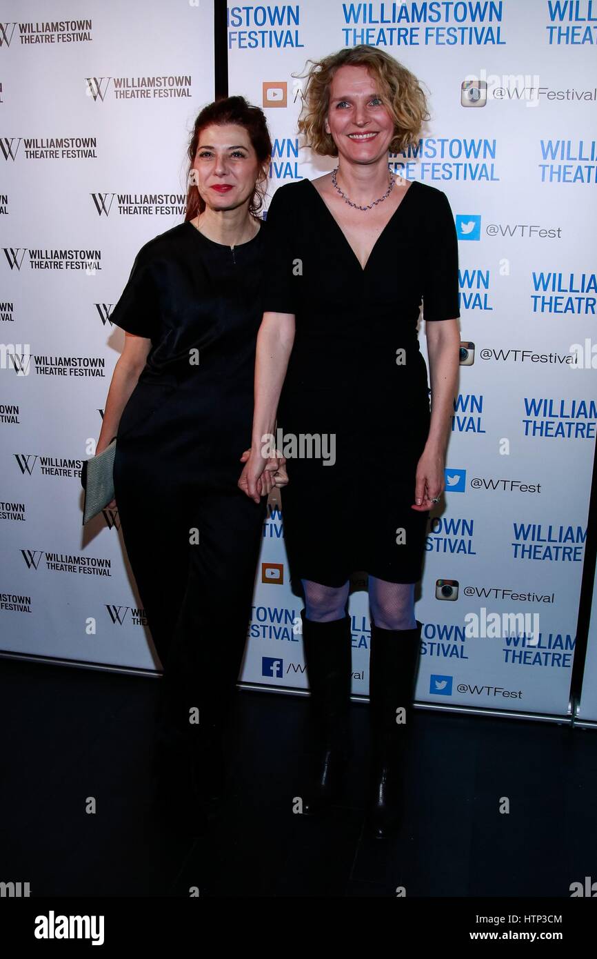 New York, NY, USA. 13th Mar, 2017. Marisa Tomei, Melissa James Gibson ...