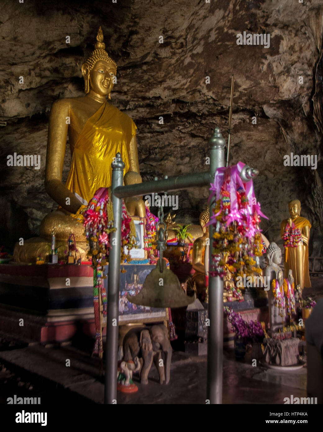 Kanchanaburi, Thailand. 15th Nov, 2006. Tham Krasae (Krasae Cave), a ...
