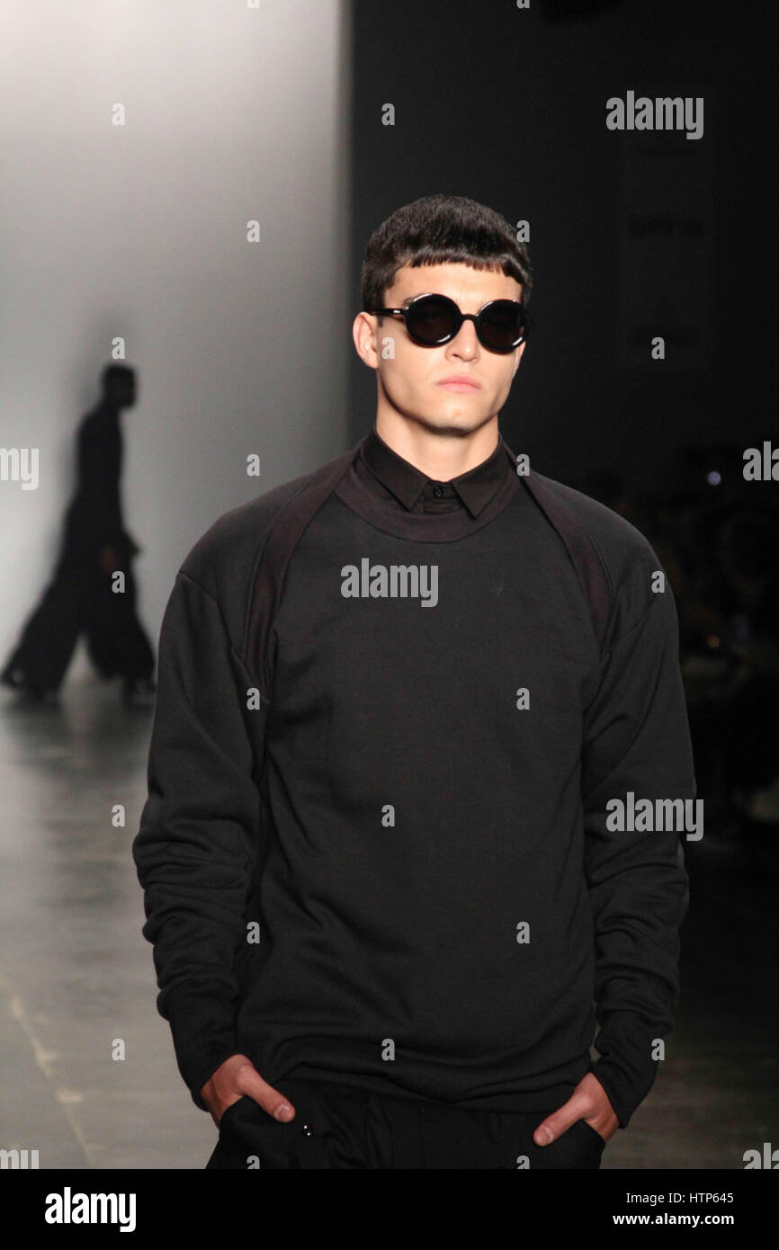 Sao Paulo, Brazil. 13th Mar, 2017. Parade of the brand John Pepper ...