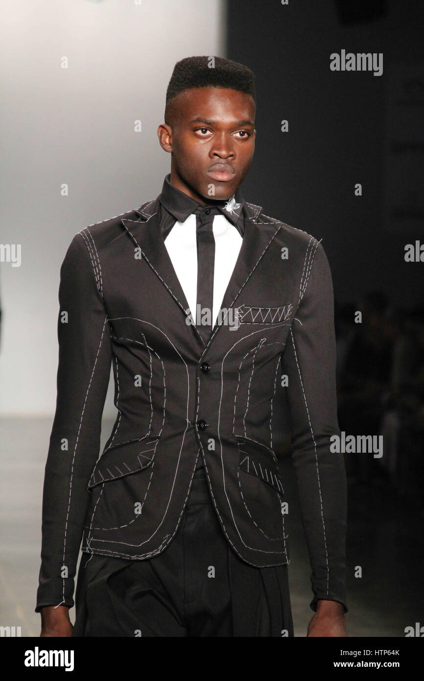 Sao Paulo, Brazil. 13th Mar, 2017. Parade of the brand John Pepper ...