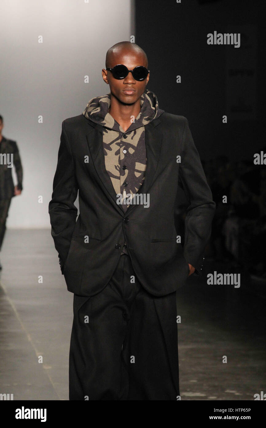 Sao Paulo, Brazil. 13th Mar, 2017. Parade of the brand John Pepper ...