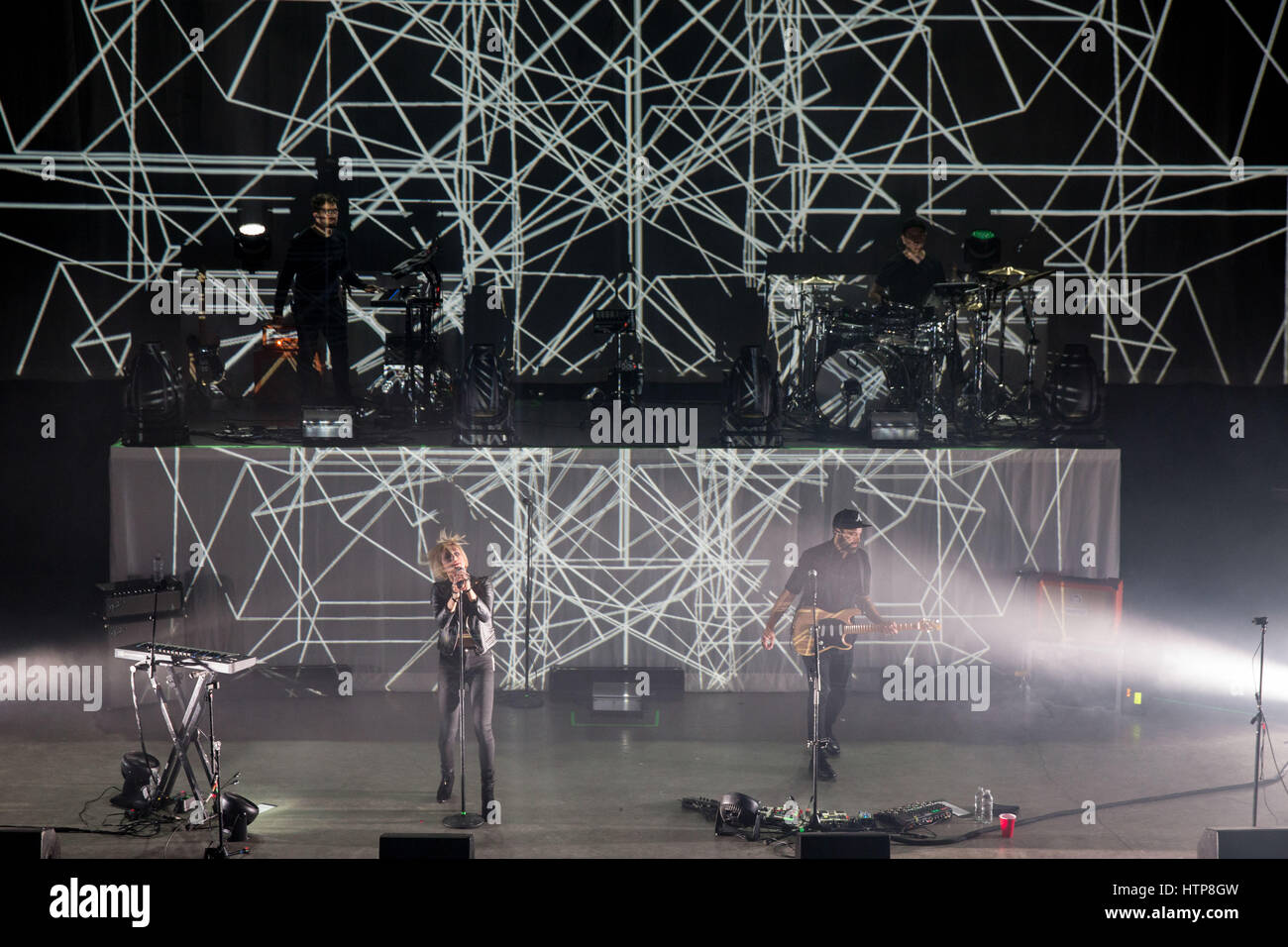 Madison, Wisconsin, USA. 13th Mar, 2017. SARAH BARTHEL and JOSH CARTER ...