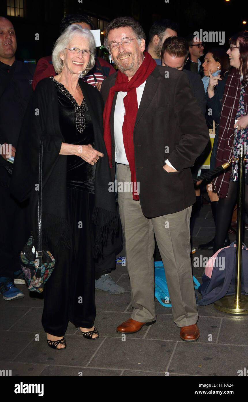 London, UK. 15th Mar, 2017. London, UK. Robert Powell and Babs Powell ...