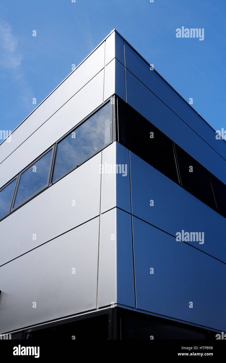 Modern office building design, Cardiff, Wales, United Kingdom Stock ...