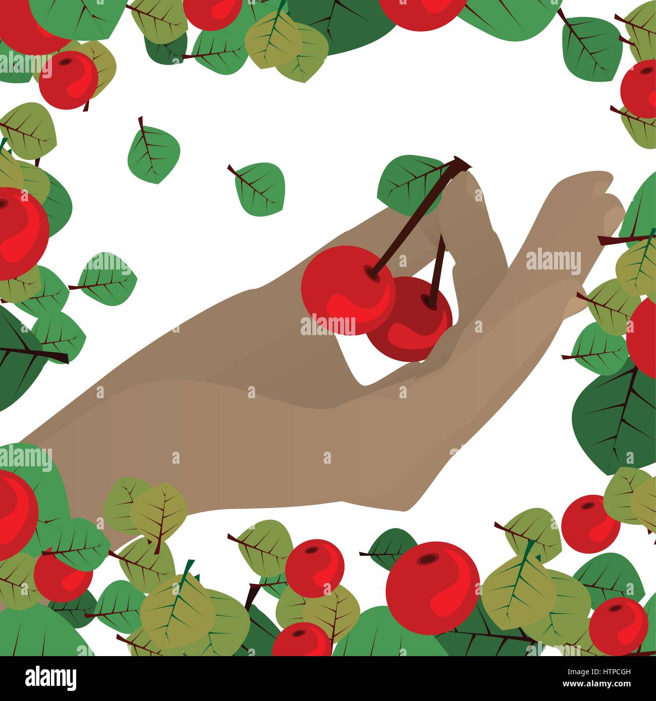 One small fruit Stock Vector Images - Alamy