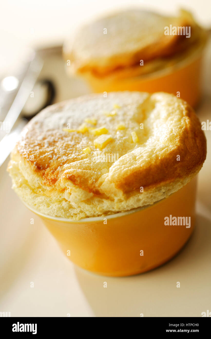 Delicious souffle in studio shot Stock Photo - Alamy