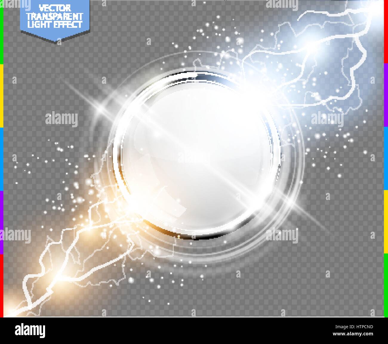 Lightning circle hi-res stock photography and images - Alamy