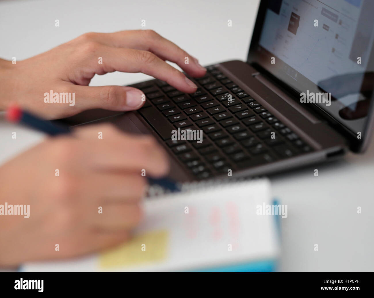 personal home accounting Stock Photo - Alamy