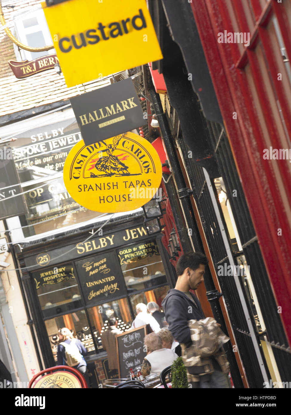 High street signs Stock Photo - Alamy