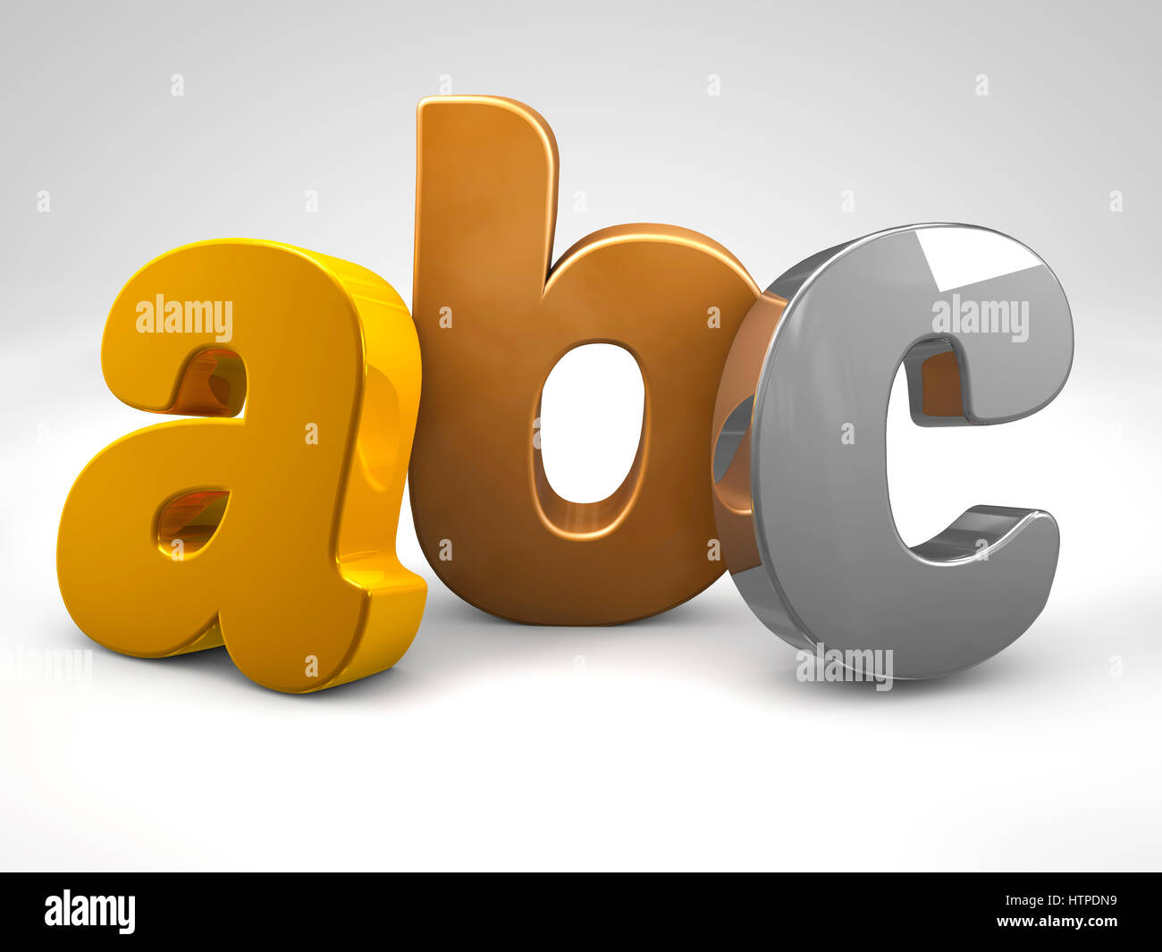 Gold alphabets letters hi-res stock photography and images - Alamy