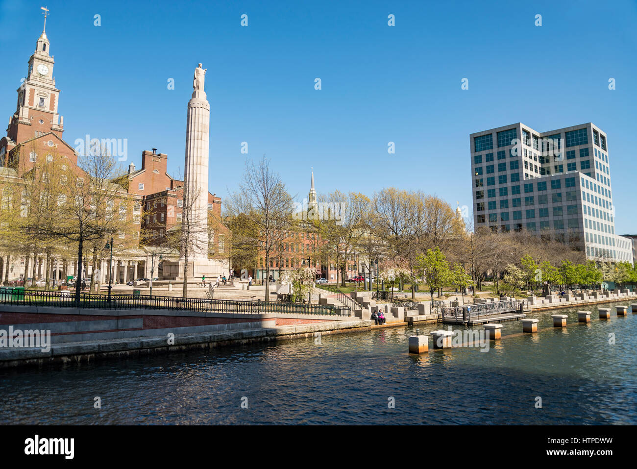 Providence skyline hi-res stock photography and images - Alamy