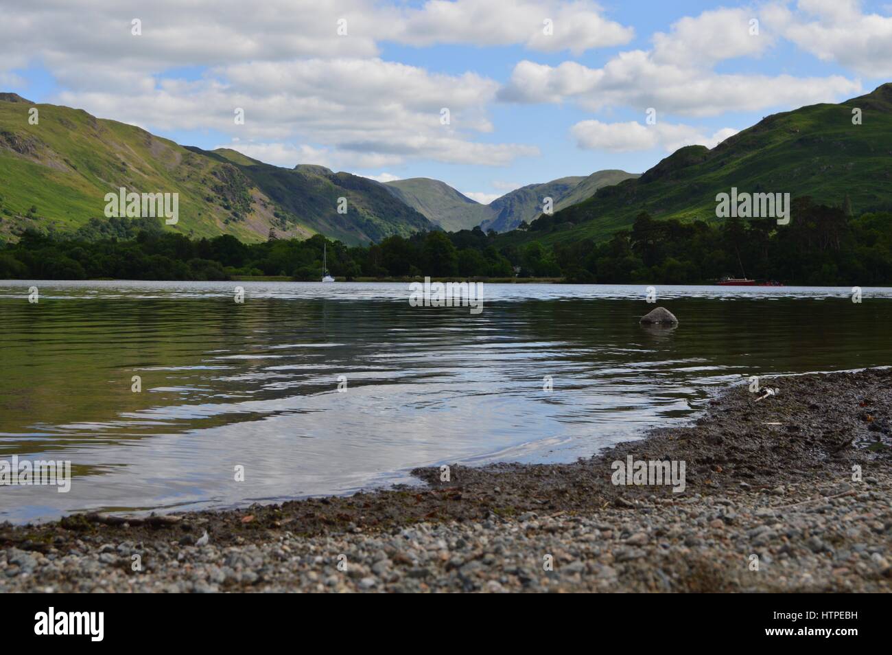 Panoramic landscape ullswater lake hi-res stock photography and images ...