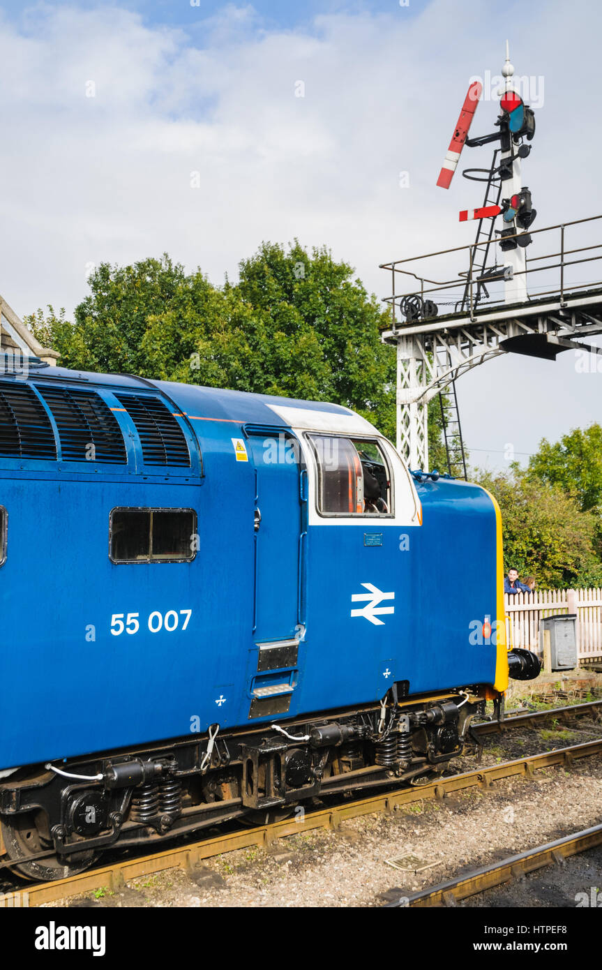 Europe class 55 deltic 55022 hi-res stock photography and images - Alamy