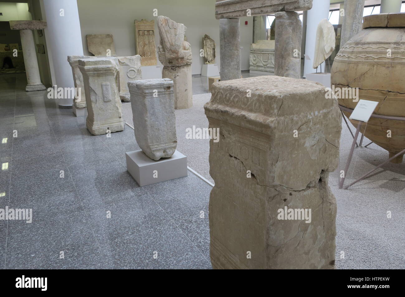 Durres Archaeological Museum in Albania. includes an extensive ...