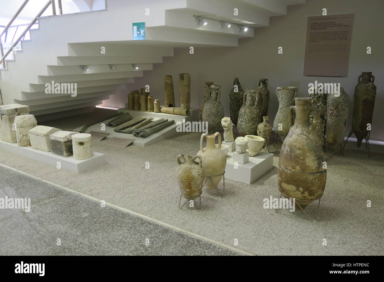 Durres Archaeological Museum in Albania. includes an extensive ...