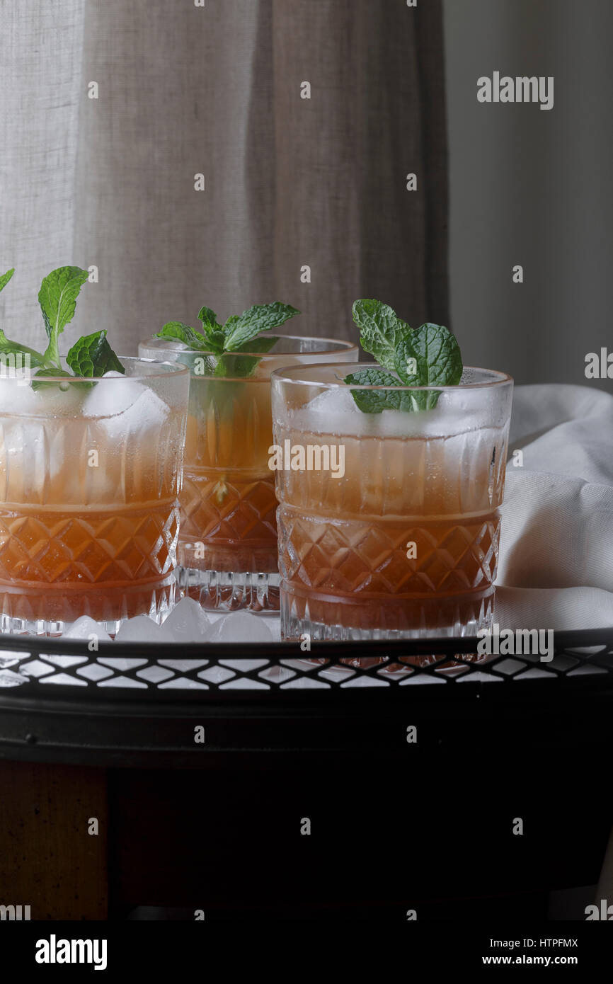 Grapes Mocktail non-alcoholic drink Stock Photo - Alamy