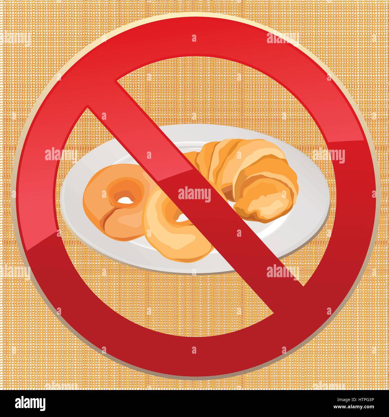 Restaurant ban Stock Vector Images - Alamy