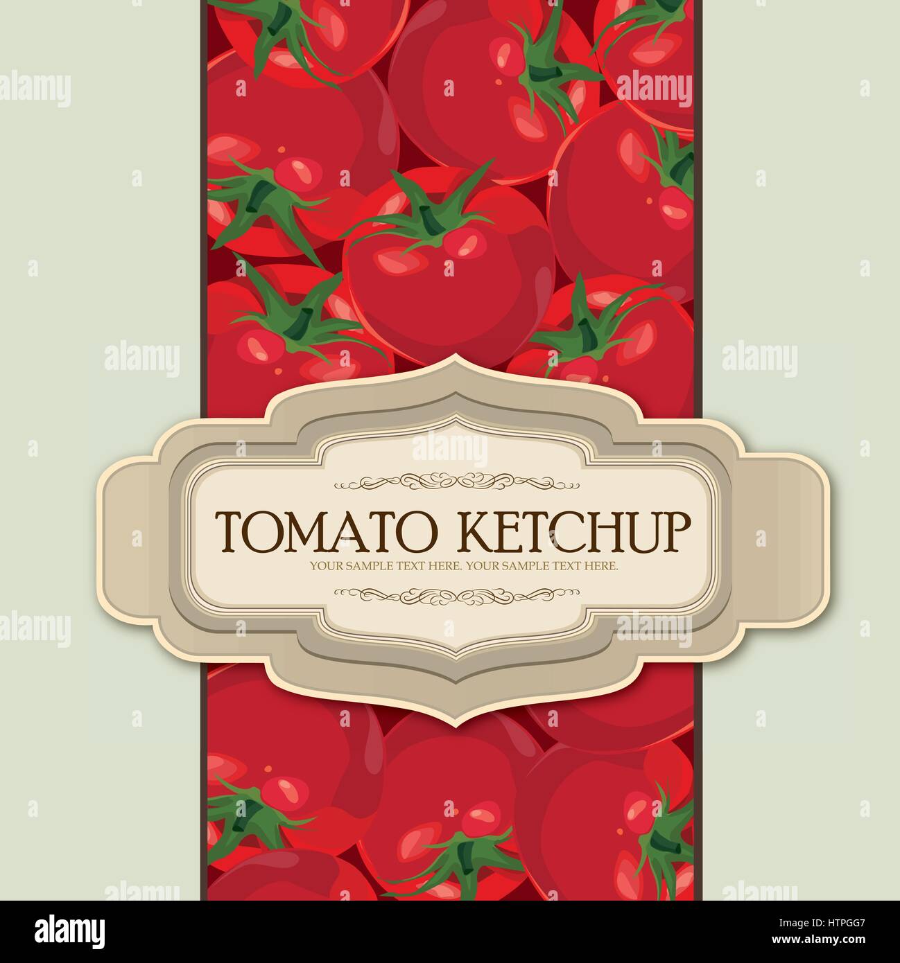 Tomato label design hi-res stock photography and images - Alamy