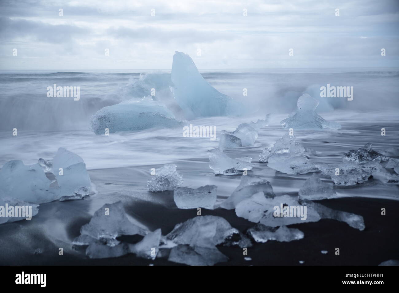 Icebergs,Ice,Ice formation, details of ice from the Jökulsarlon glacial ...