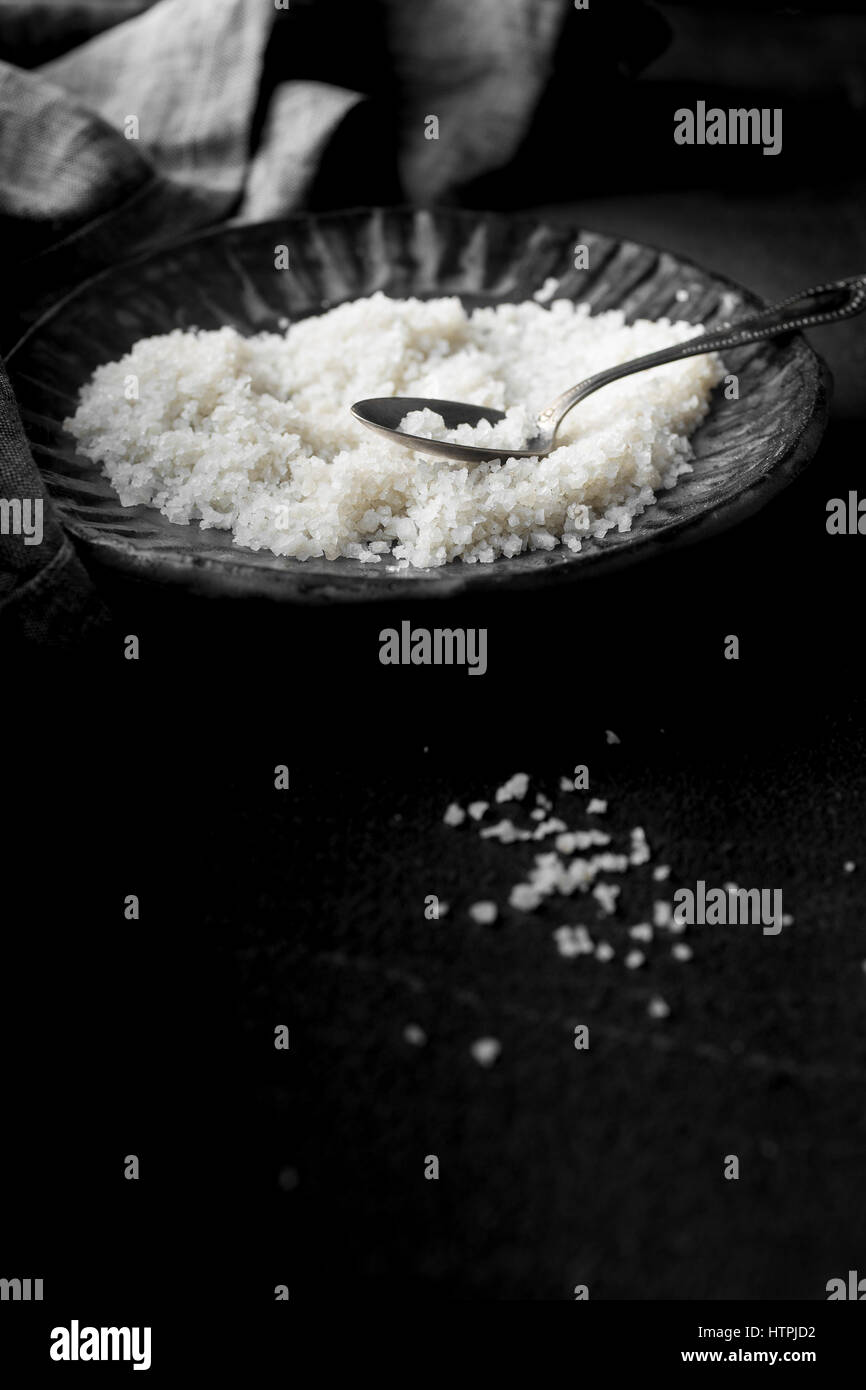 White salt hi-res stock photography and images - Alamy
