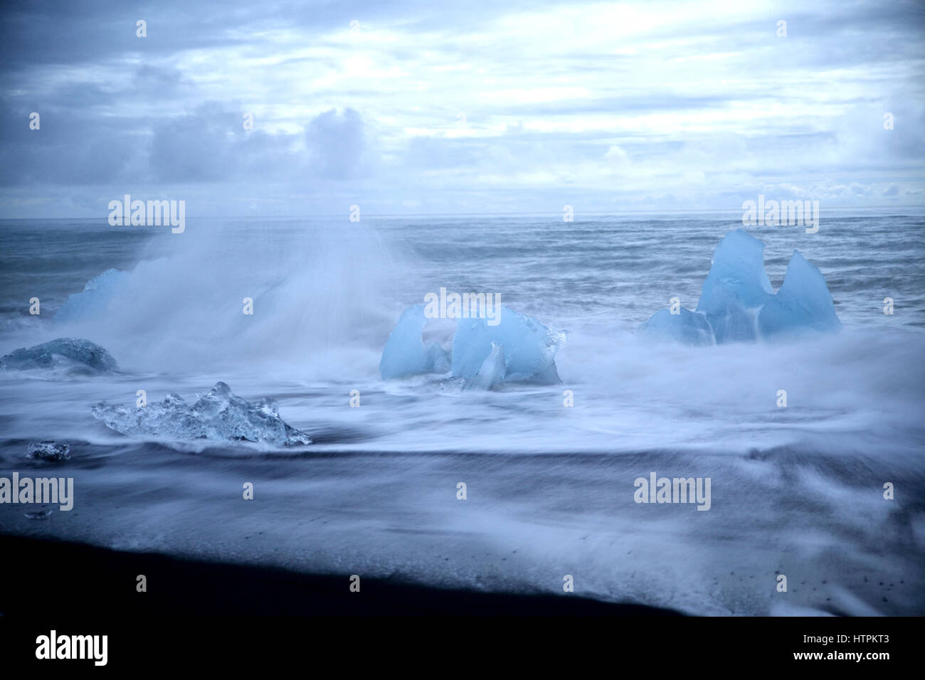 Icebergs,Ice,Ice formation, details of ice from the Jökulsarlon glacial ...