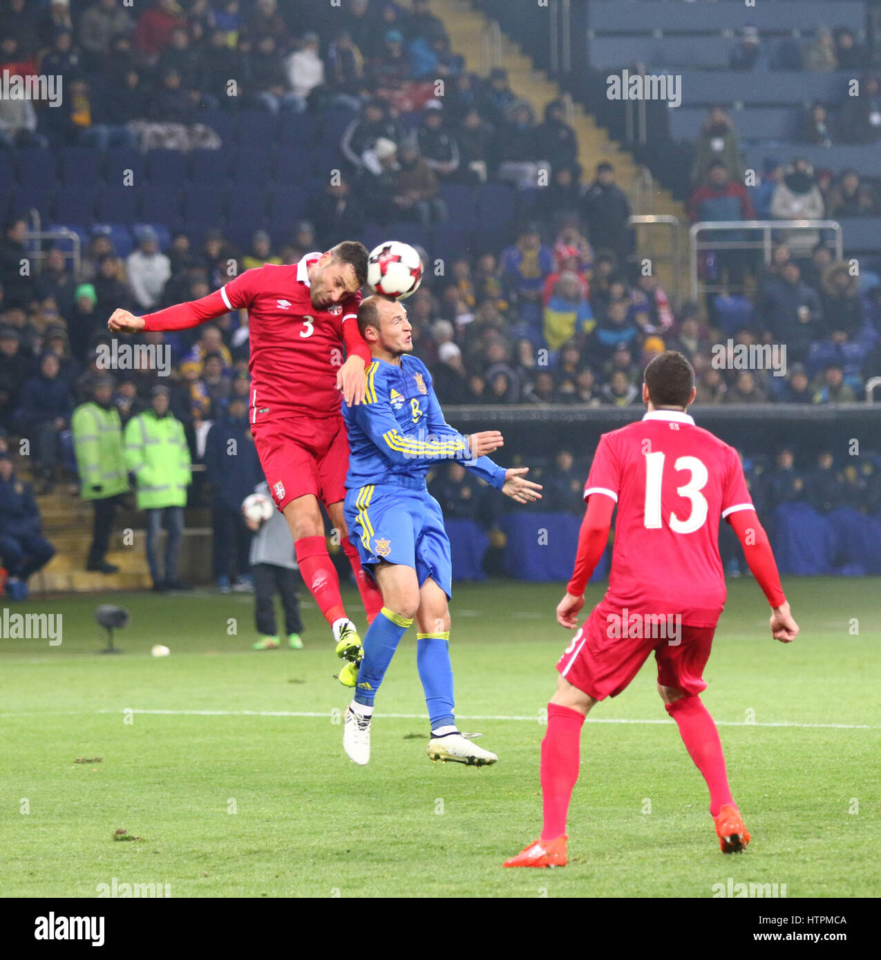 Kharkiv, Ukraine - November 15, 2016: Roman Zozulya of Ukraine (C ...