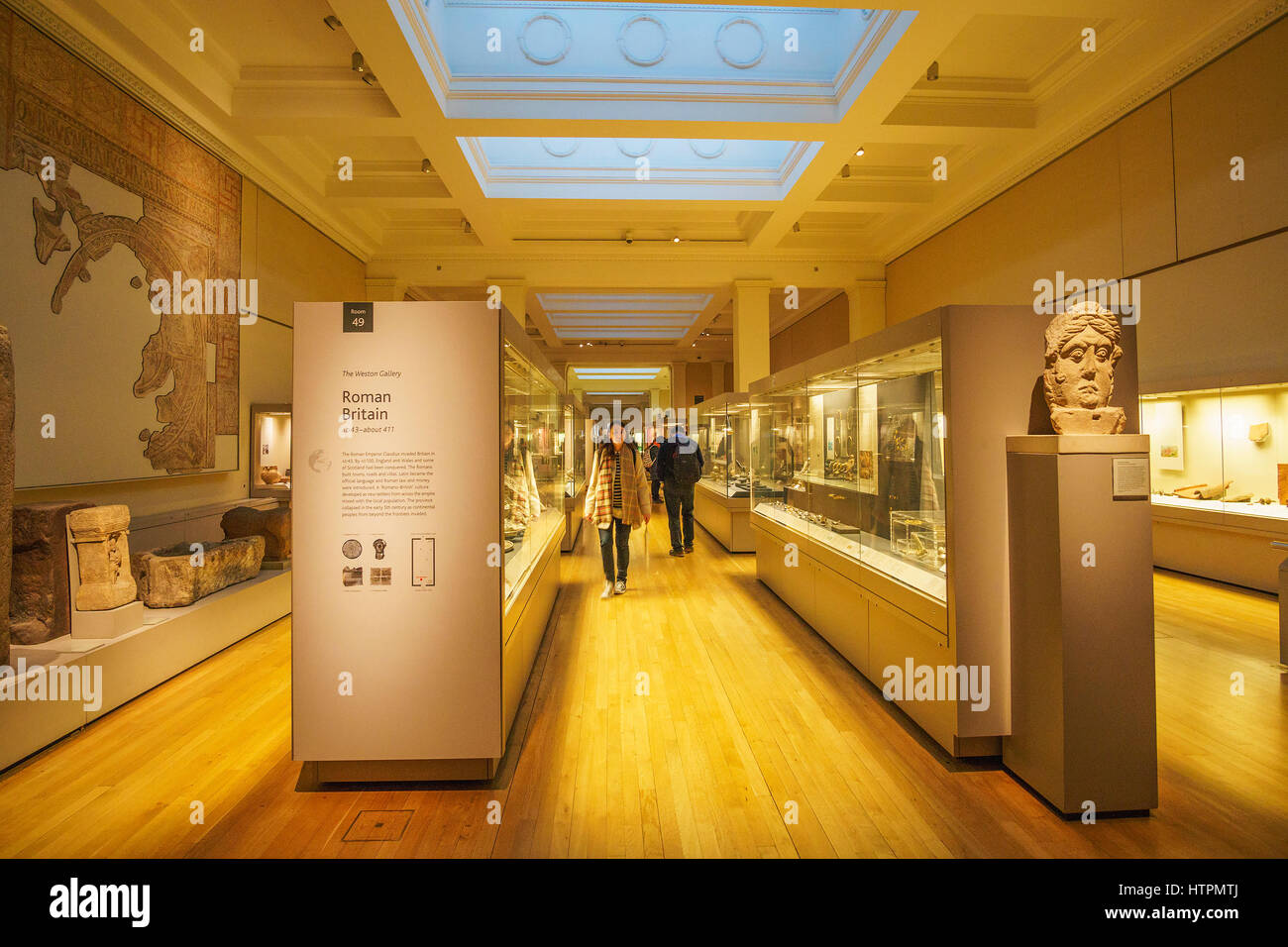 Interior of the British Museum, London, England, UK Stock Photo - Alamy