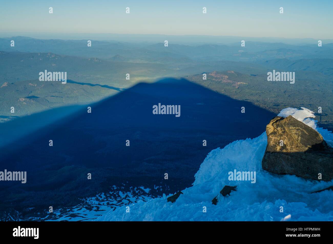 Mt Adams Summit Stock Photo - Alamy