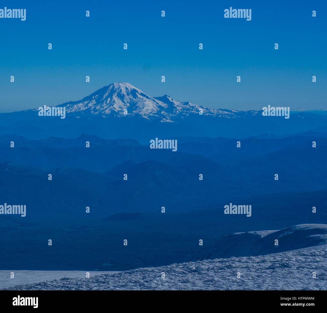 Mt Adams Summit Stock Photo - Alamy
