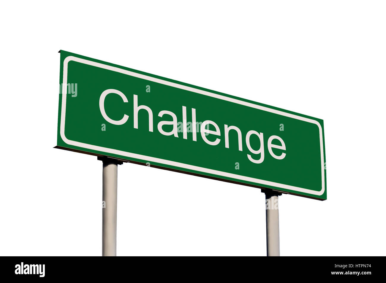 Green sign information signage Cut Out Stock Images & Pictures - Alamy